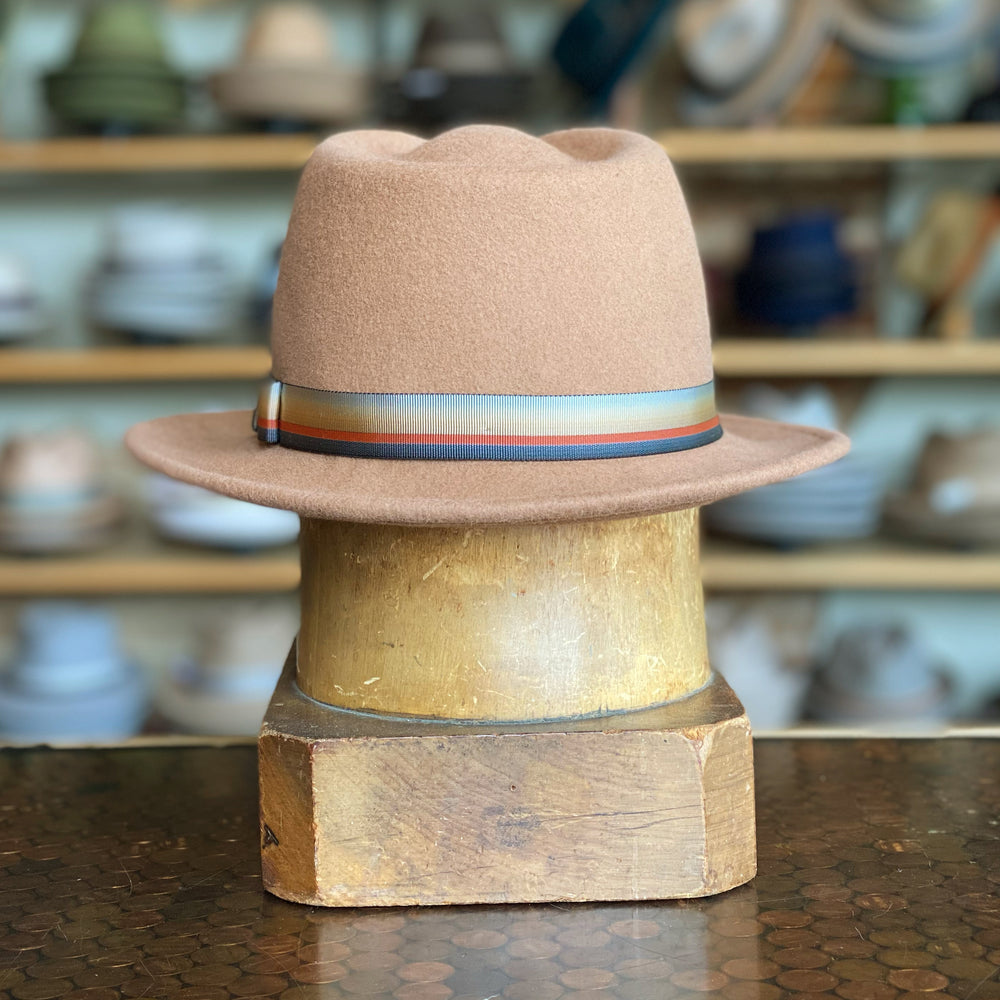 Green Room Fedora | Classic Wool Felt Dress Hat for Men and Women