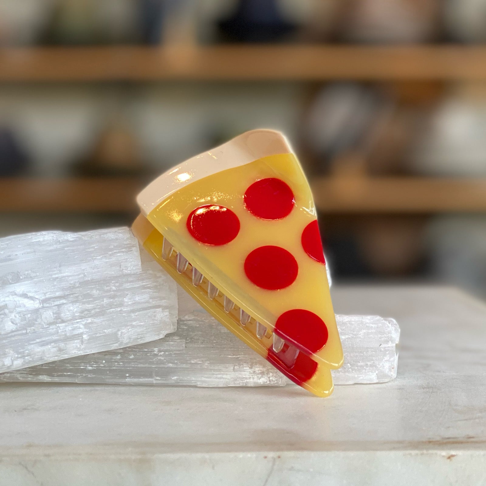 Pizza Hair Clip